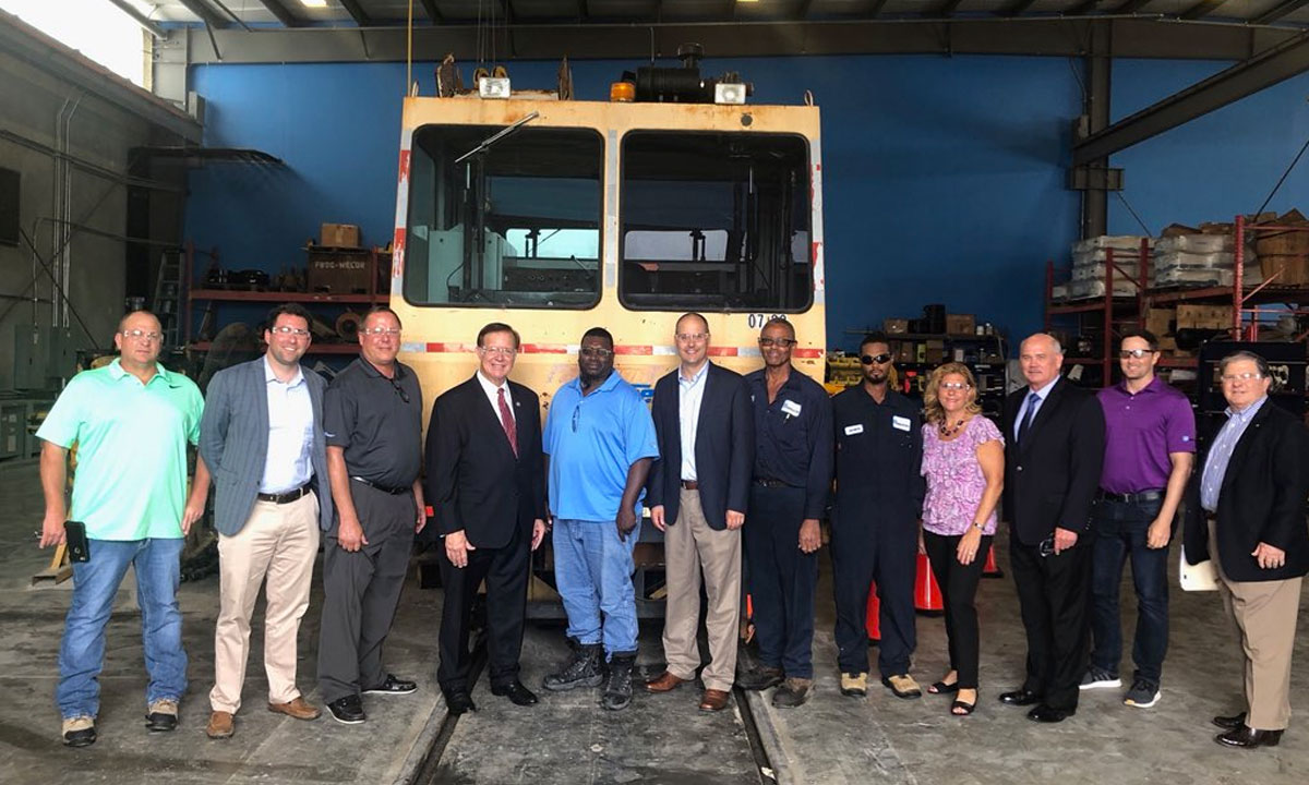 RailWorks hosts Rep. Weber for tour, rail policy talks - Railway Track ...