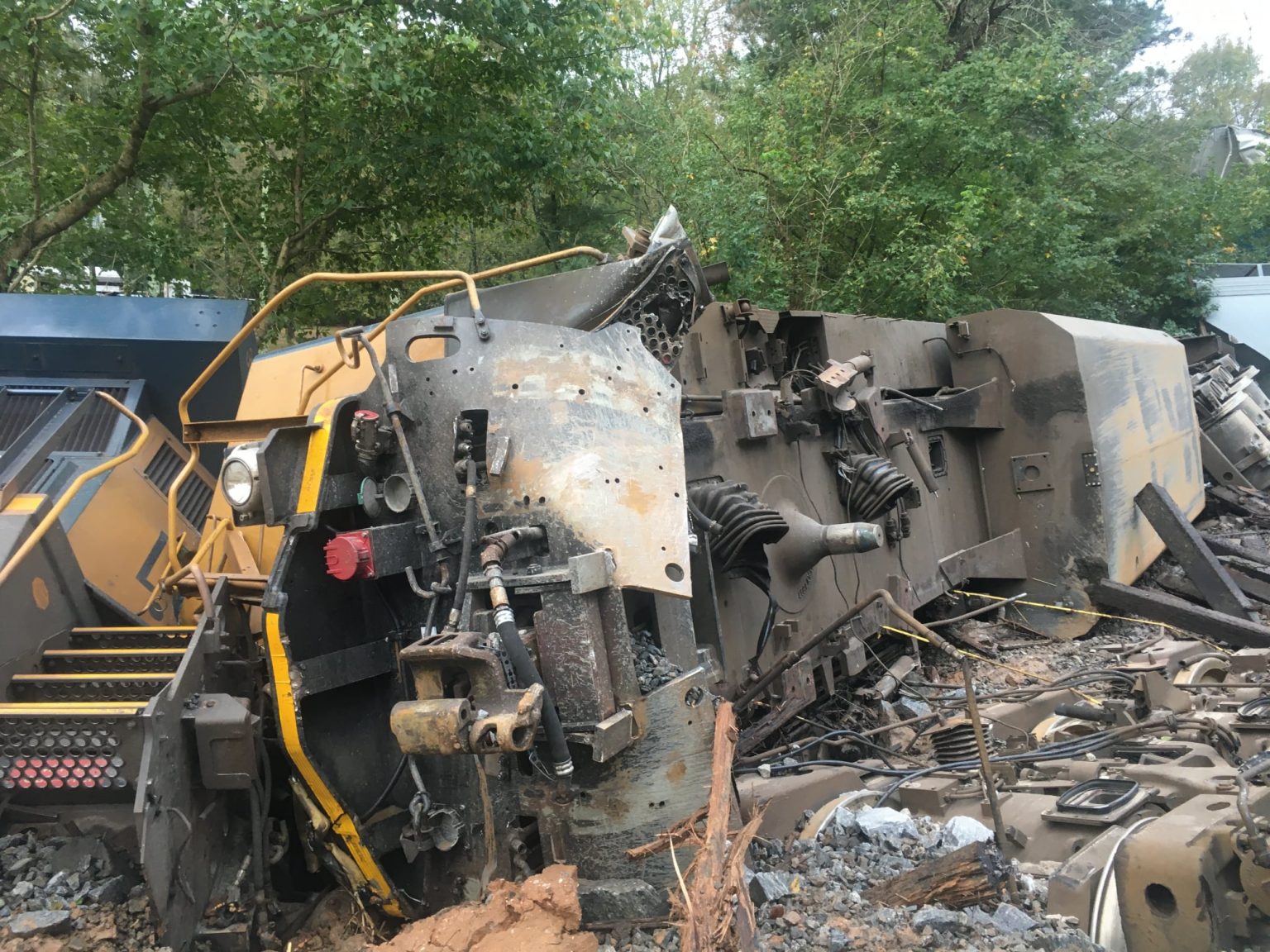CSX suffers derailment in Atlanta suburb - Railway Track and Structures