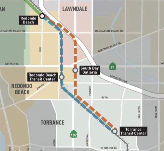 Despite one city’s opposition, L.A. Metro moves forward with C Line ...