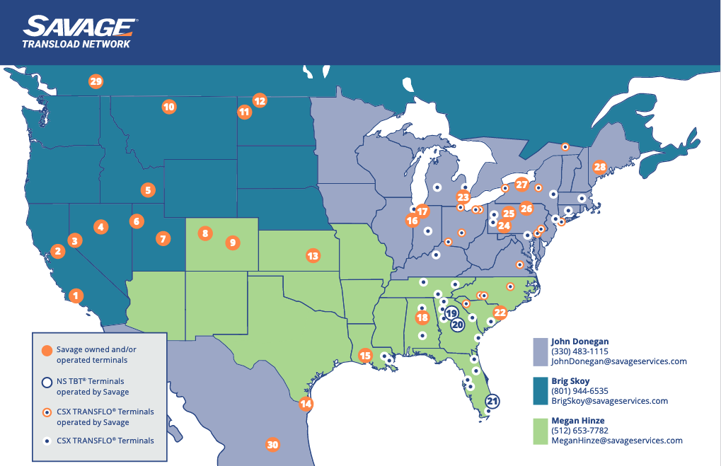Savage announces plans to build railport in southern UtahSavage ...