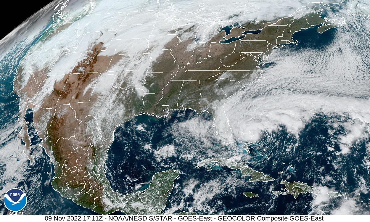 Here We Go Again – Tropical Storm Nicole Takes Aim at Florida - Railway ...