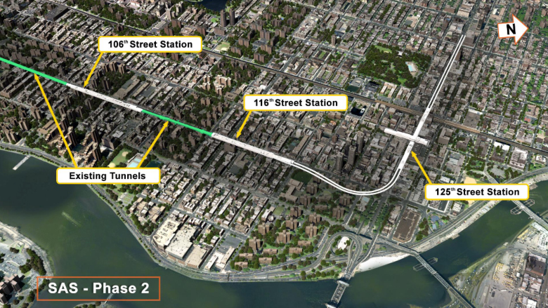 MTA Pushes Ahead With $7.7B East Harlem Subway Extension - Railway ...