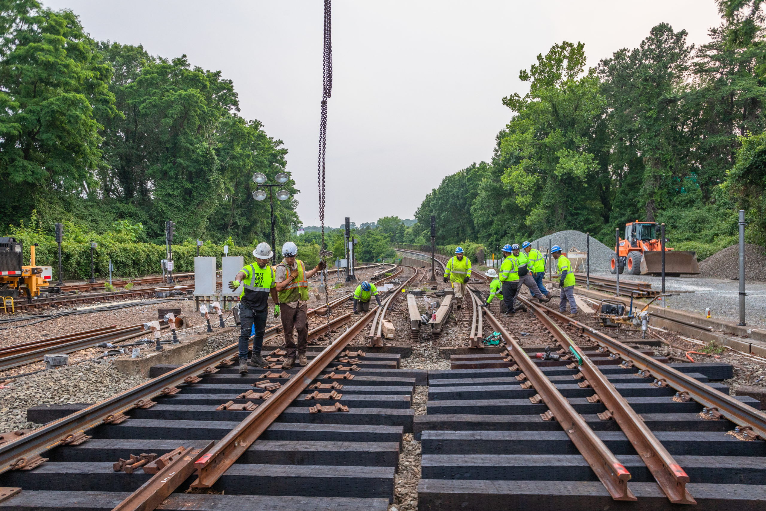 WMATA Reopens Two Stations and Continues Work on Orange Line - Railway ...