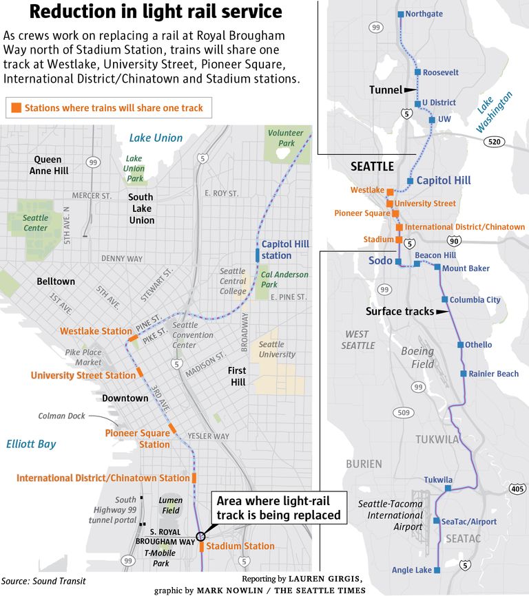 Sound Transit Experiences Signal Issue - Railway Track and Structures