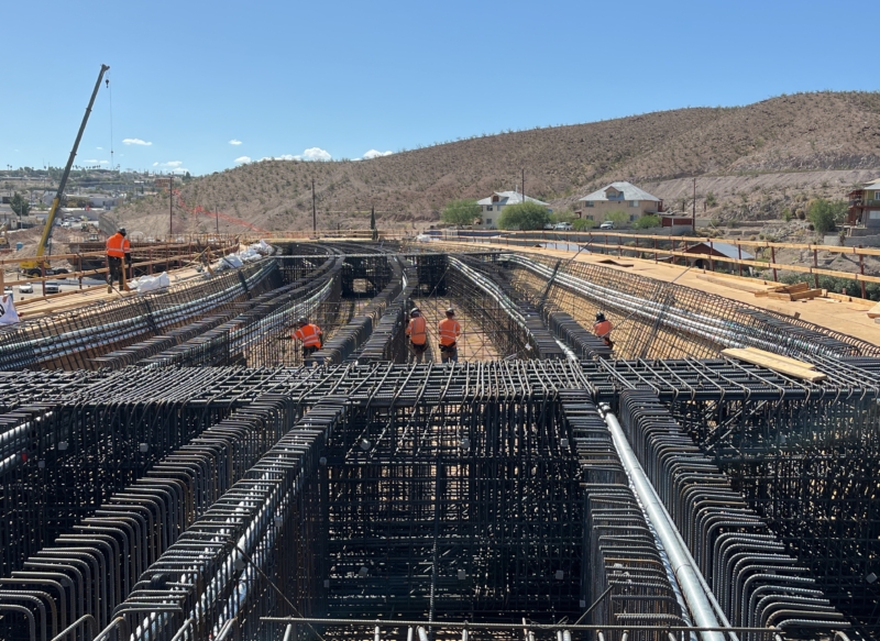 SBCTA and BNSF Continue Construction on North First Avenue Bridge ...