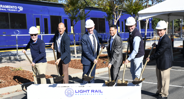 SacRT Celebrates Light Rail Modernization Project and Folsom Light Rail ...