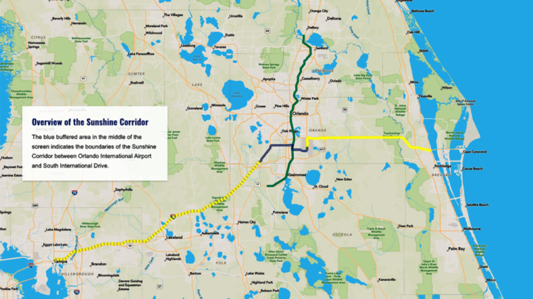 Central Florida’s Sunshine Corridor Moves Forward (UPDATED, 4/29 ...