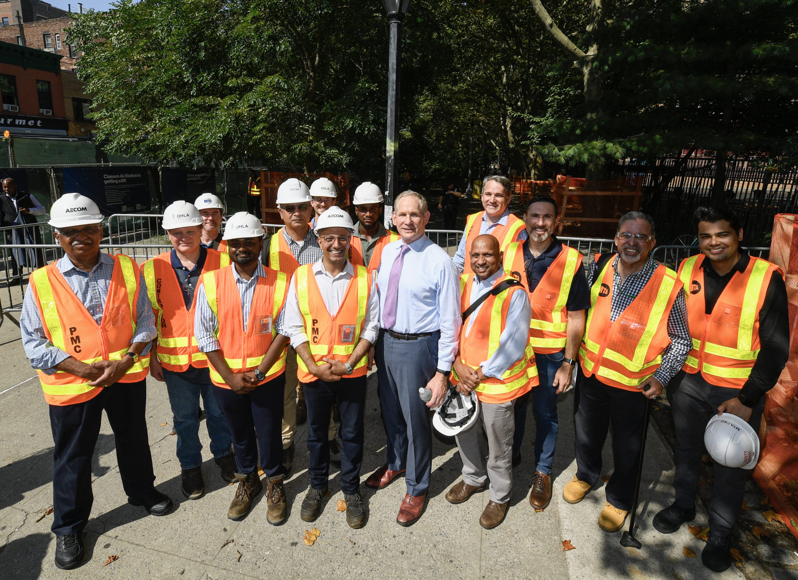 Classon AV Station Accessibility Project Breaks Ground - Railway Track ...