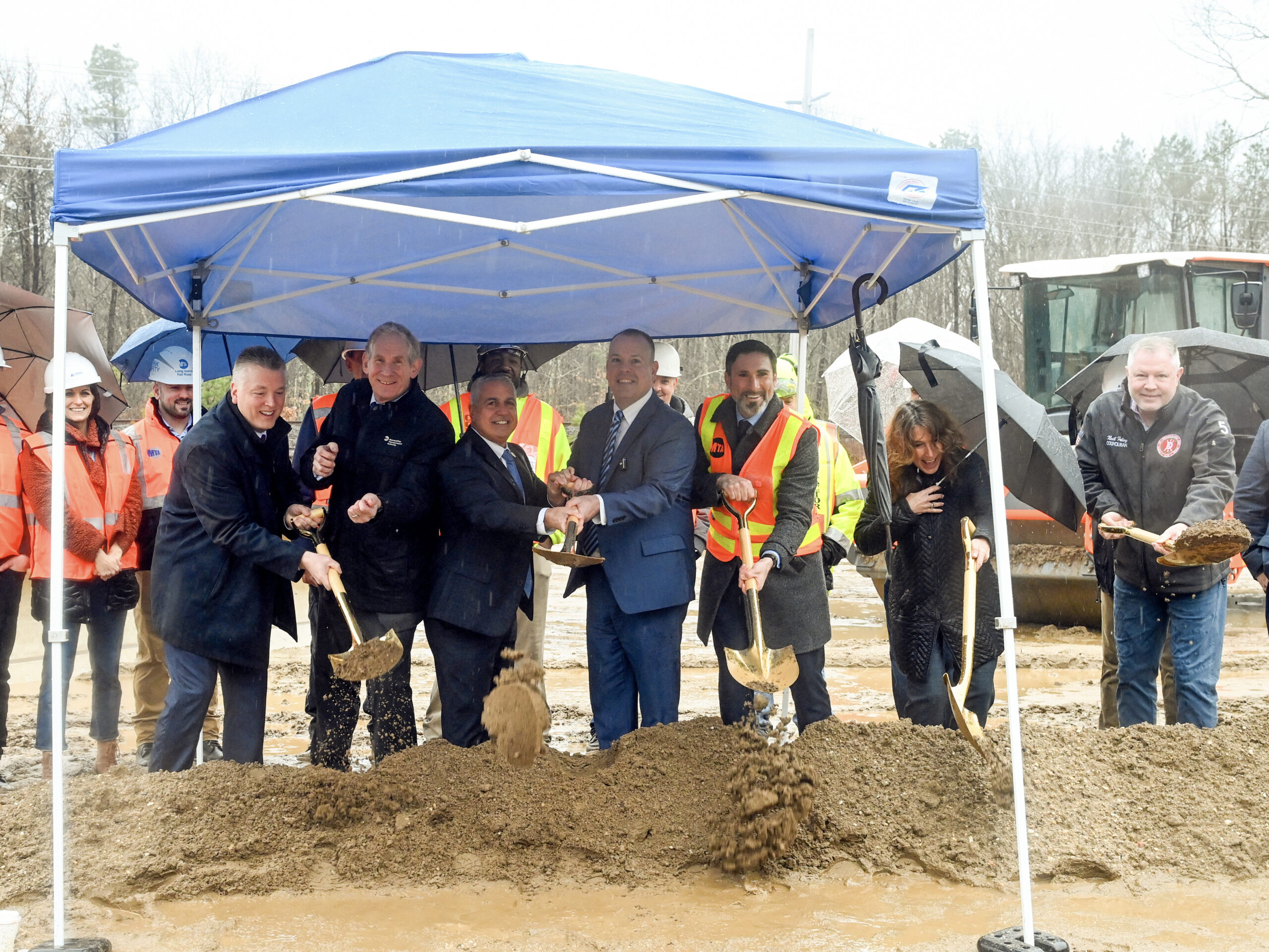 MTA Breaks Ground on New LIRR Yaphank Station - Railway Track and ...