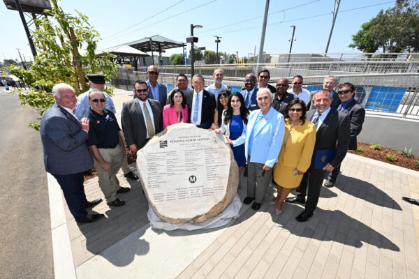 Foothill Gold Line Construction Authority Dedicates Four New Metro A ...