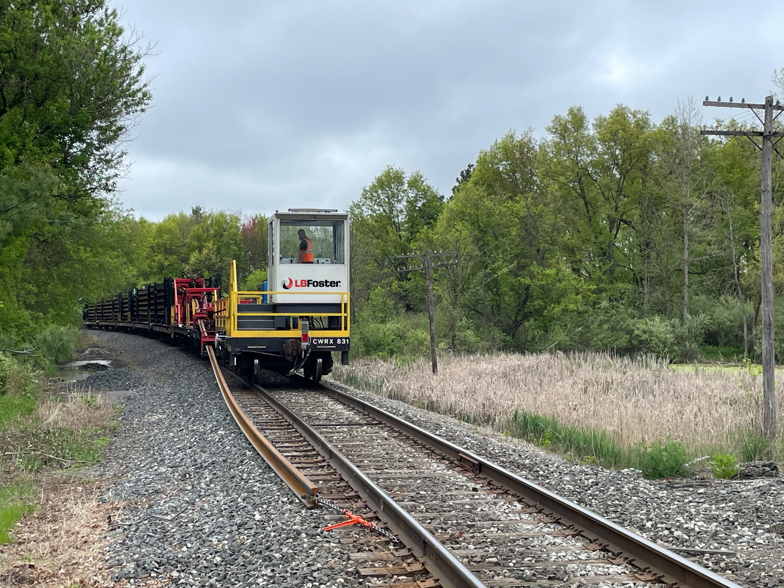 L.B. Foster Developed and Delivered the First 320’ Rail to Lake State ...