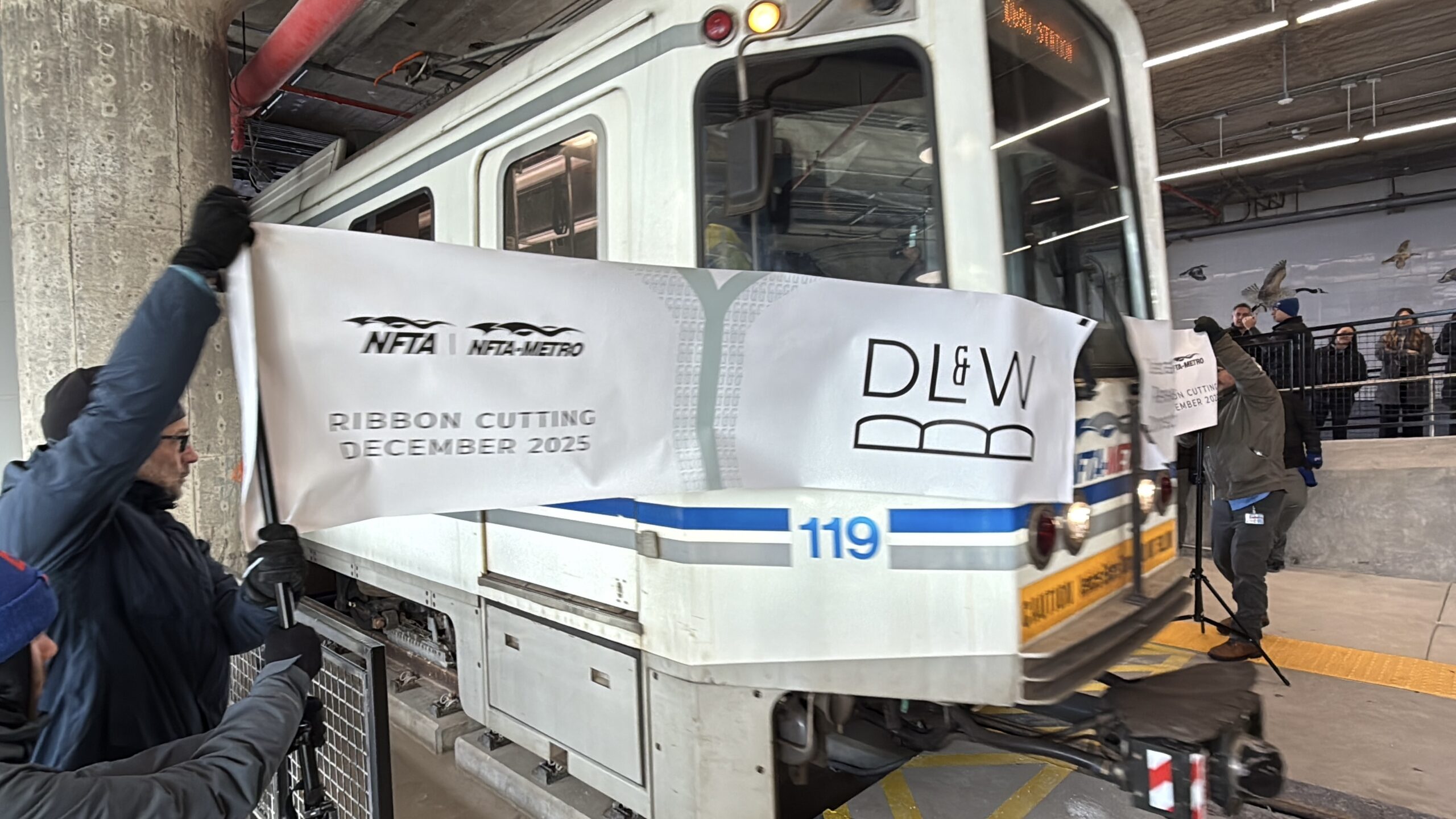 DL&W Station Now Open - Railway Track and Structures