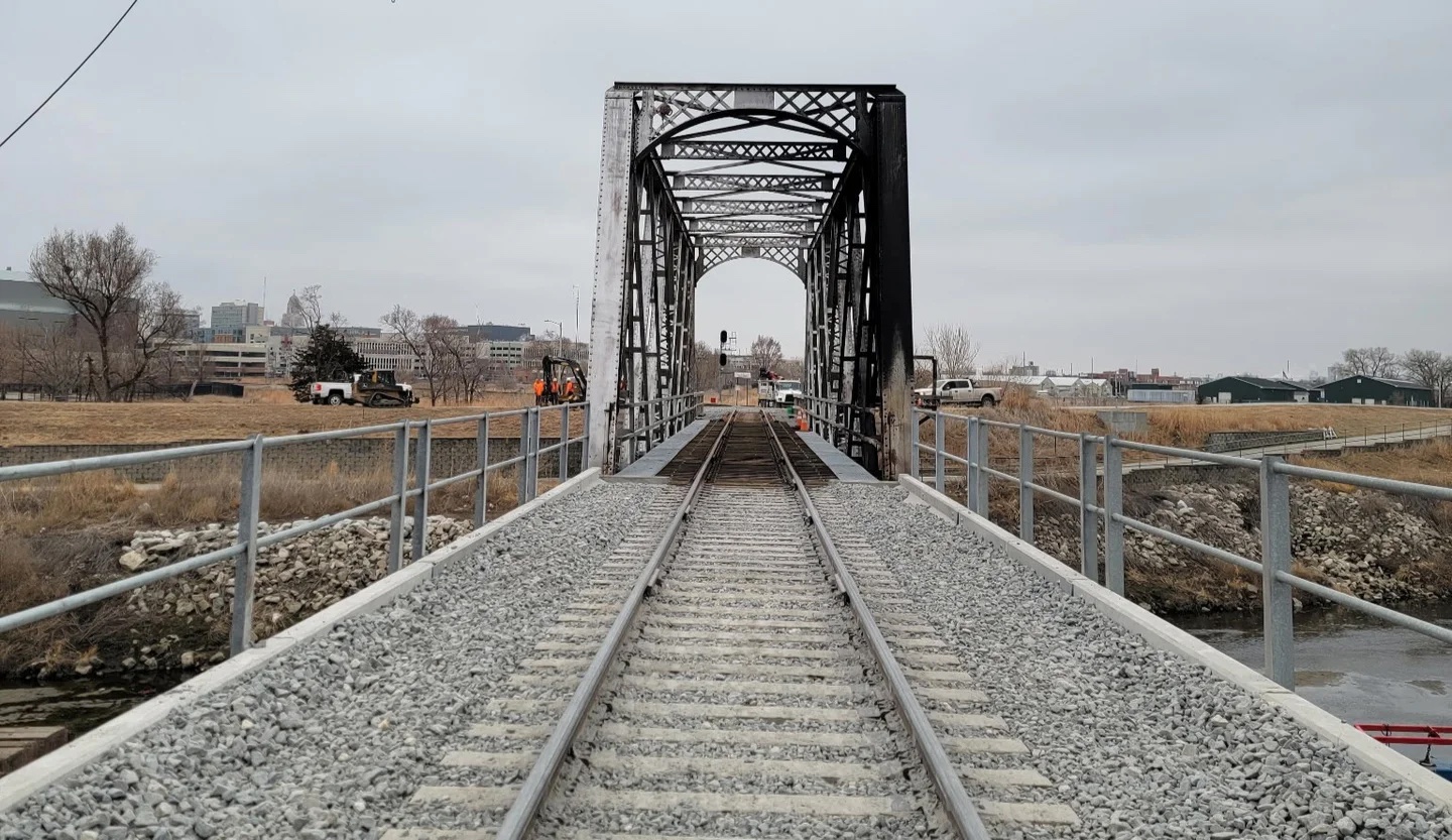 Union Pacific Restores Nebraska Rail Bridge - Railway Track and Structures