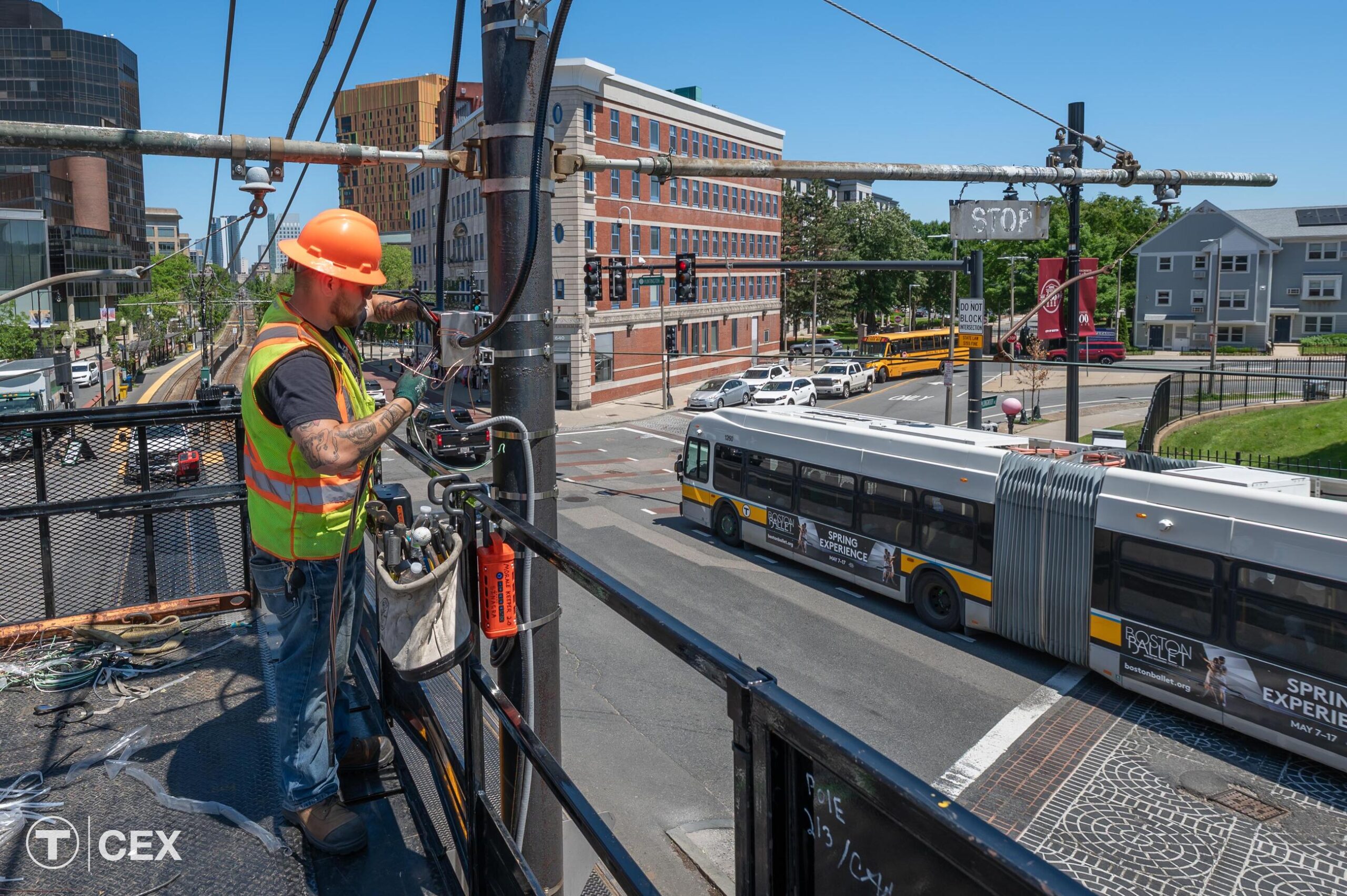 MBTA Completes GLTPS Work on Green Line E Branch - Railway Track and ...